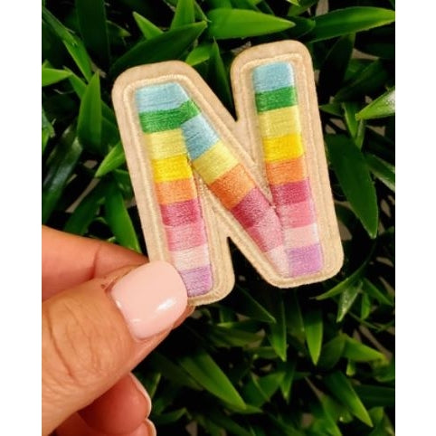 Properly Marked Rainbow Varsity Letters – Swaddle OKC