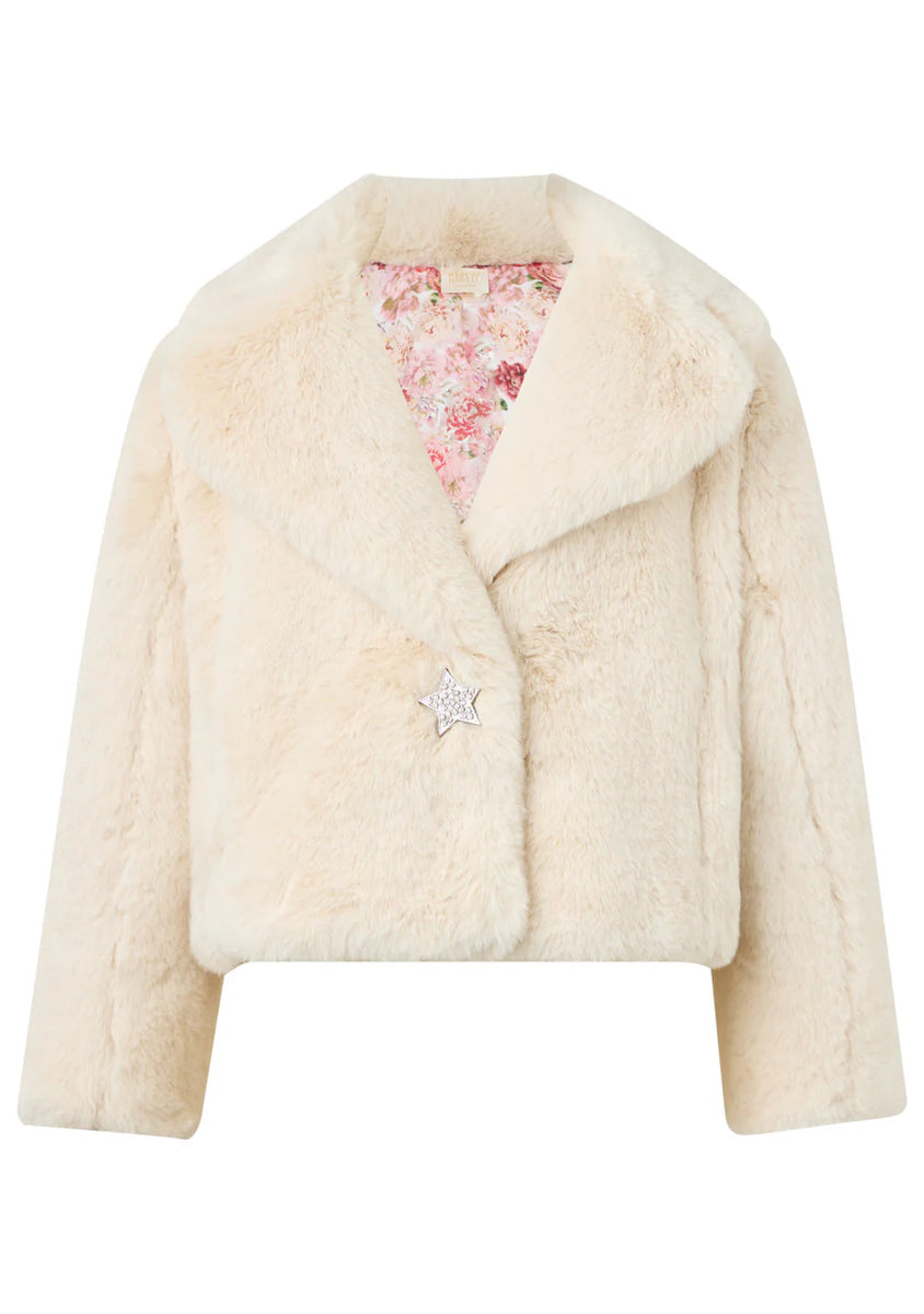Lucia Creme Fur Jacket – Swaddle OKC