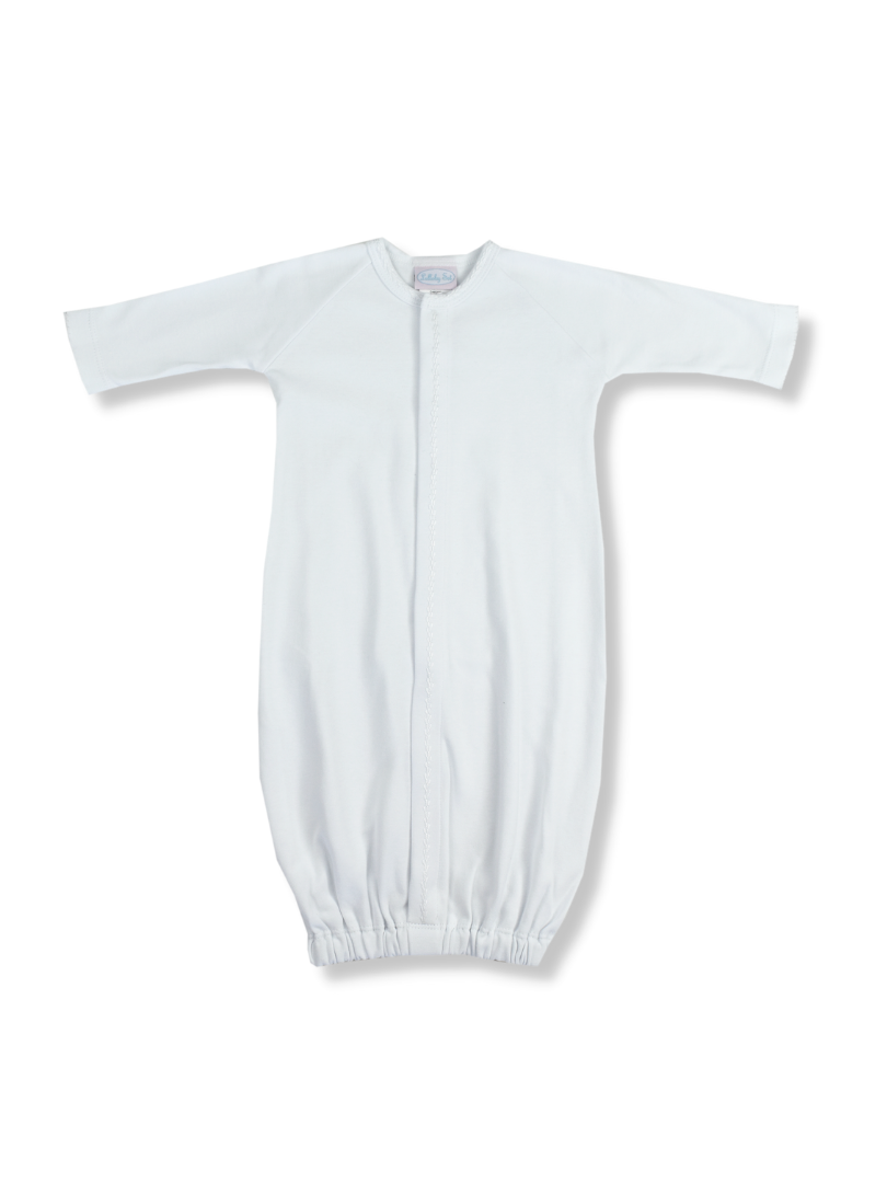 White Snuggle Me Saque – Swaddle OKC