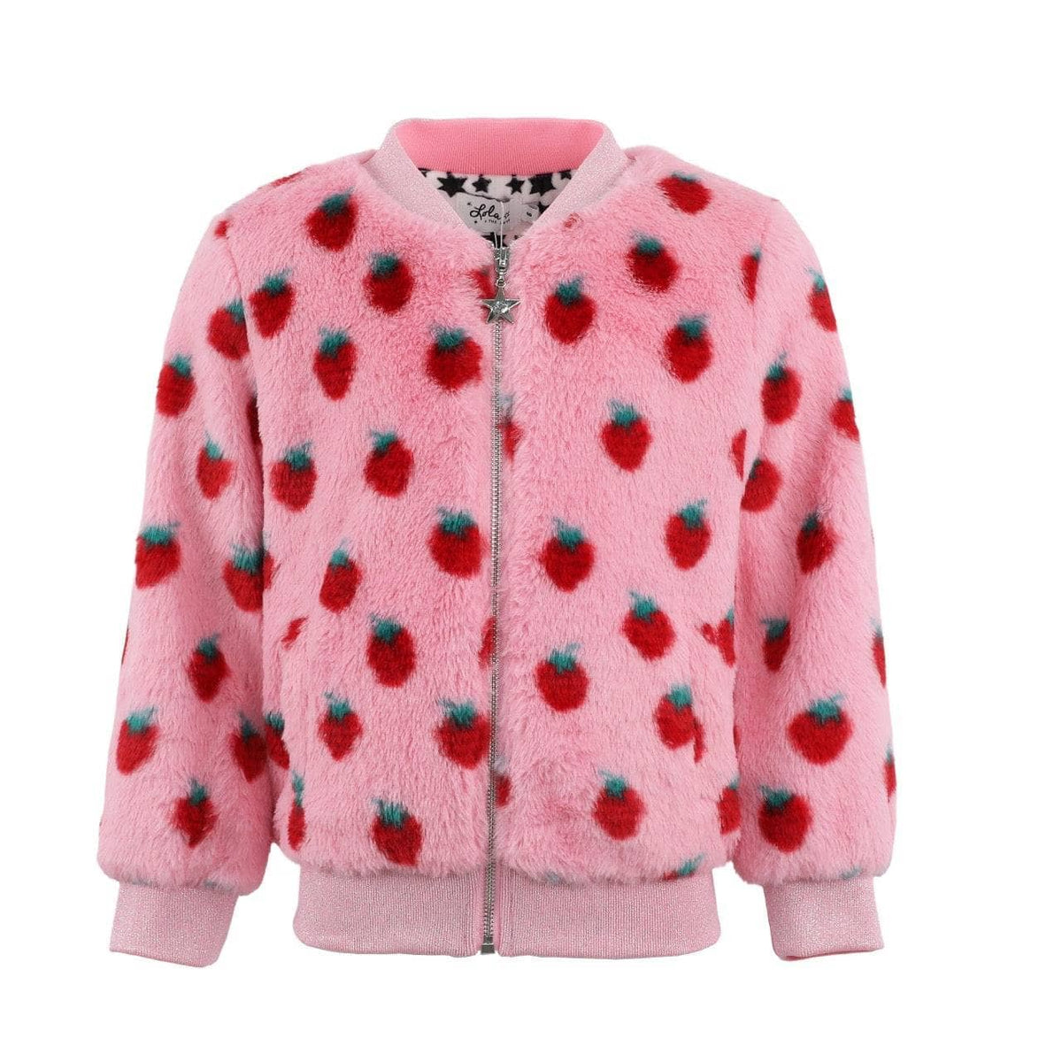 Strawberry Fuzzy Bomber – Swaddle OKC
