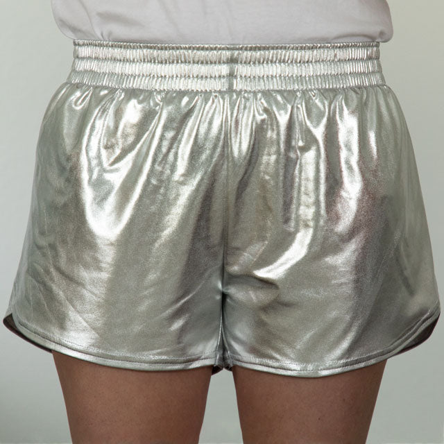 Metallic Steph Shorts | Swaddle OKC